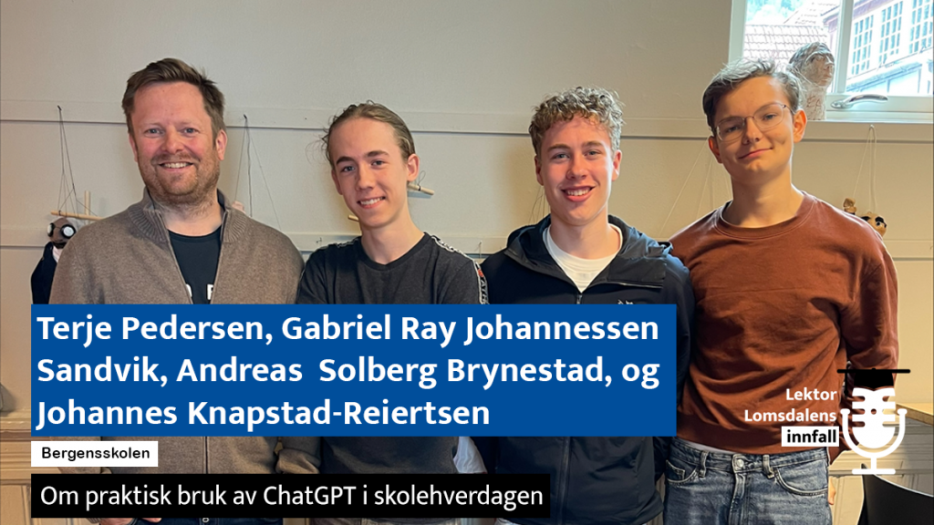 Terje Pedersen, Gabriel Ray Johannessen Sandvik, Andreas Solberg Brynestad, Johannes Knapstad ...